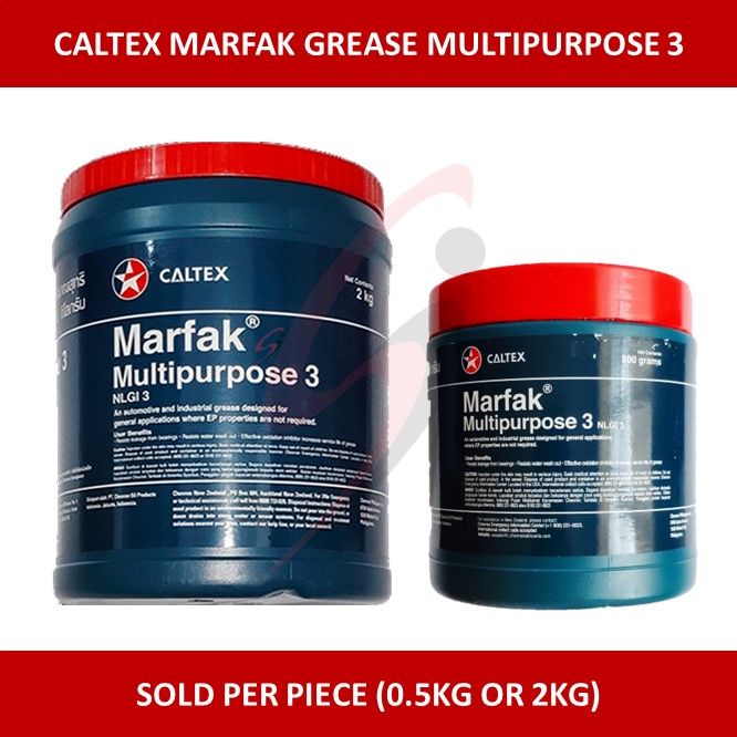 (0.5kg/2kg) Caltex Marfak Grease Multipurpose 3 | 0.5kg, 2kg | Lazada PH