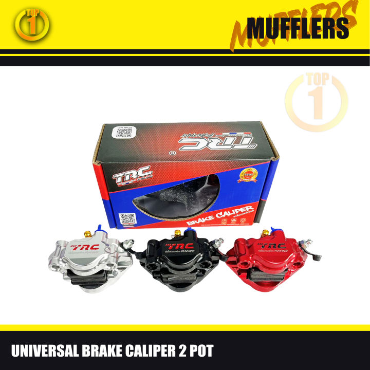 TOP1RACING TRC Universal Radial 2 Pot Brake Caliper | Lazada PH