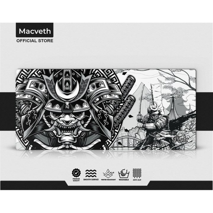 Macveth RONIN Mousepad Large Anti Slip Stitched Edge Anime Mouse Pad 丨 ...