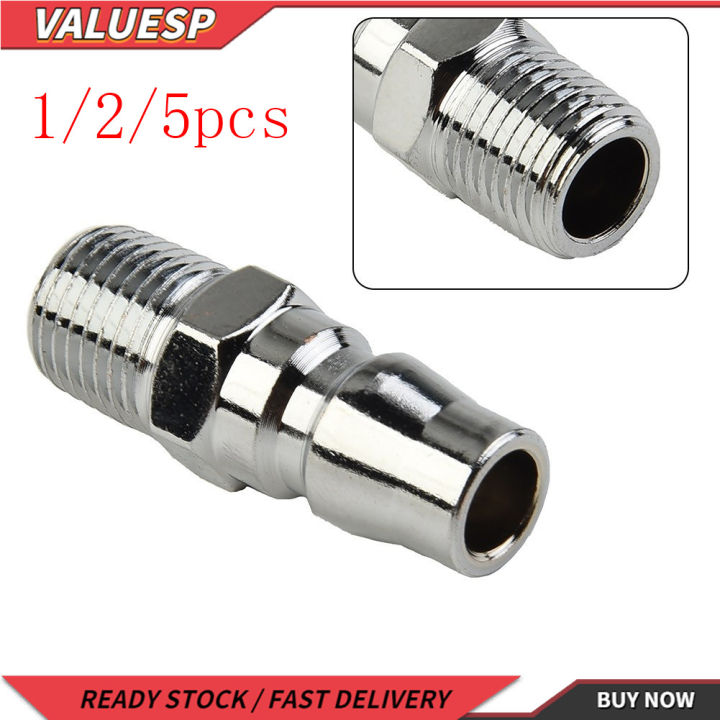 Thread Adapter Steel Air Compressor Connector External Thread 1/4 Air ...