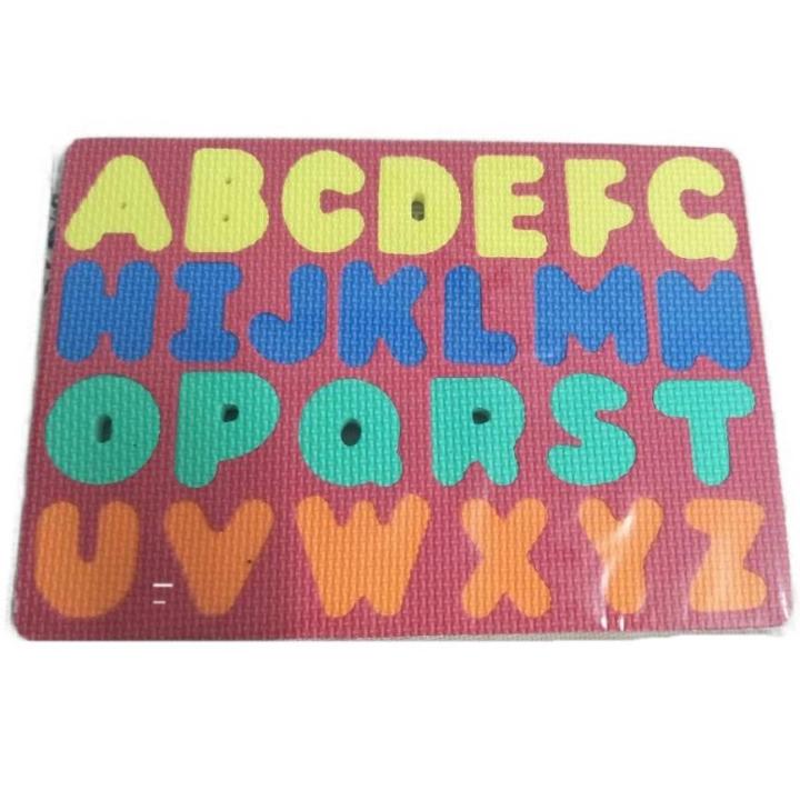 HOT SALE !! Alphabet ABC Eva Puzzle Mats (30 cm x 20 cm) baby toys | Lazada