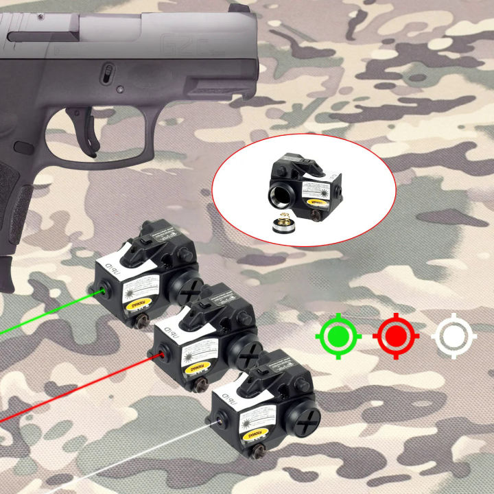 Tactical Mini Red Green IR Dot Sight Scope Optics Aiming Glock 17 ...