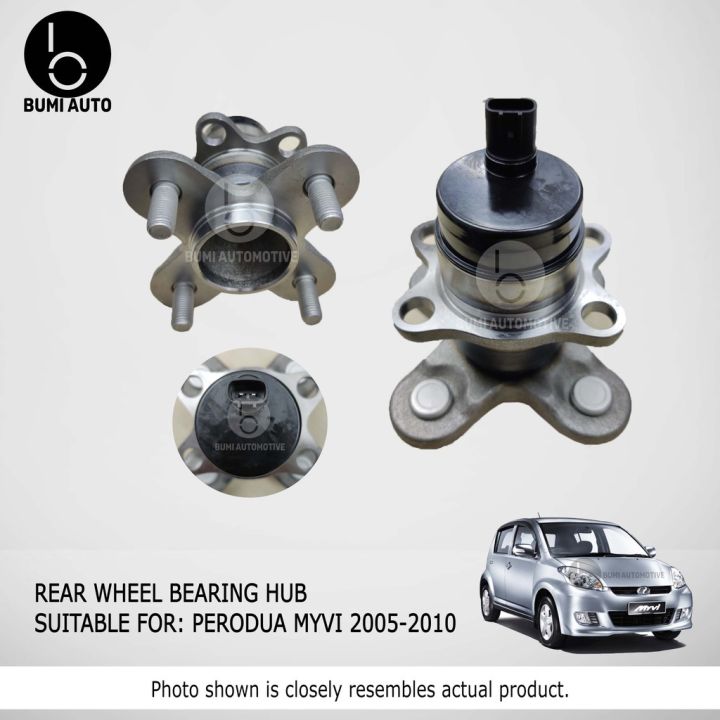 Perodua Myvi 1st GEN (2005-2010) Rear Wheel Bearing Hub 1pc/1biji | Lazada