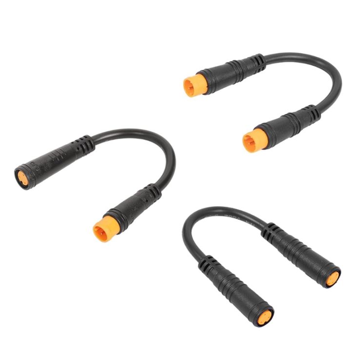 【Latest model】3 Pin E-Bike Throttle Connectors Electric Bicycle 3 Pin ...