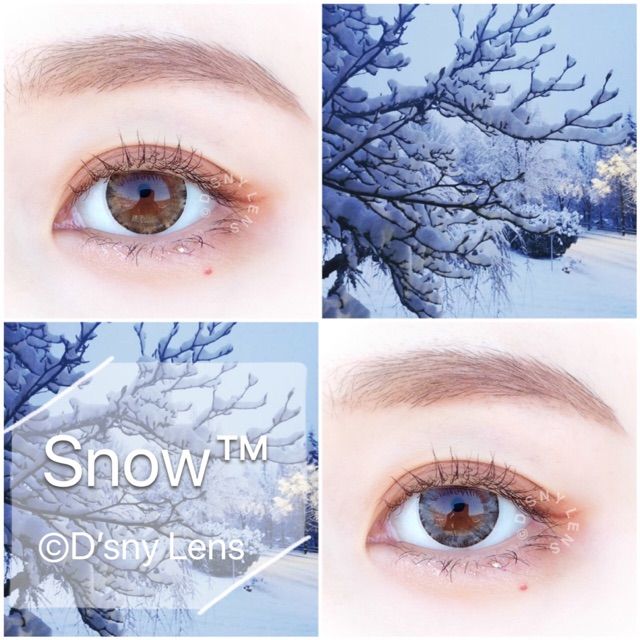 ORIGINAL Snow 16mm Contact Lens (No Power & With Power) | Lazada