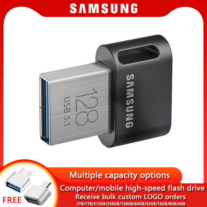 Samsung Mini Flash Drive 2TB, 1TB, 512GB, USB Memory Stick, 64GB, 32GB, 128GB, 256GB USB flash ...
