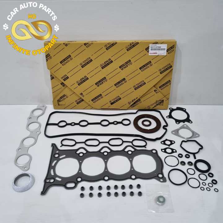 PACKING FULL SET GASKET CYLINDER HEAD TOYOTA YARIS VIOS LIMO | Lazada ...