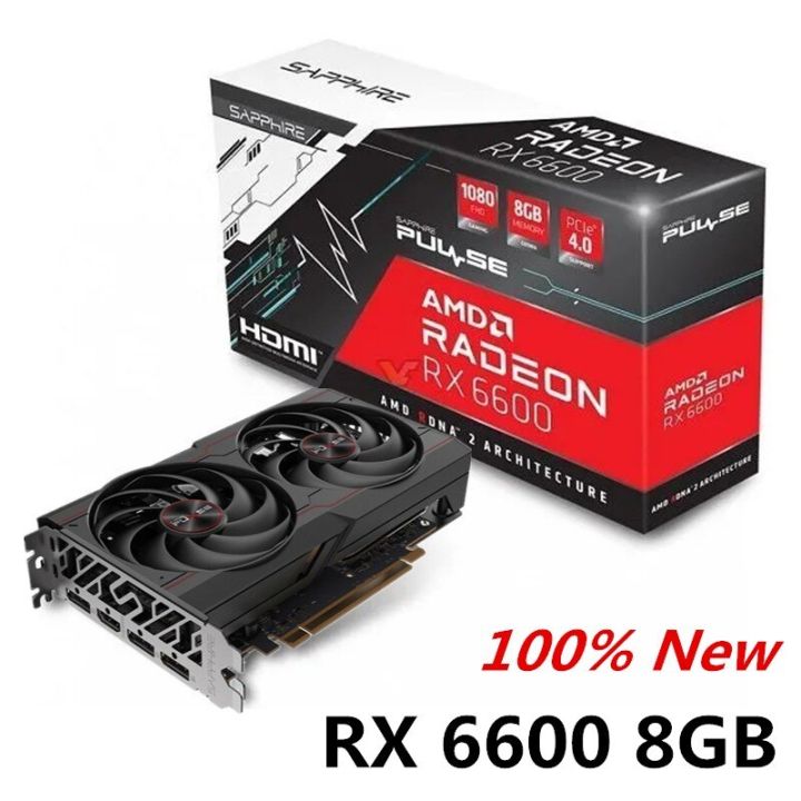 RX6600 8GB RX6600 8GB New Sapphire RX 6600 XT 6600XT 8GB Nitro + Video ...