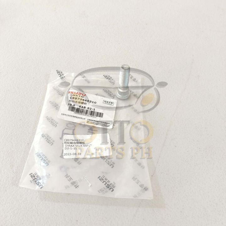 [GENUINE] Rear Wheel Stud Bolt for Isuzu MUX, DMAX [2012-2020 ...