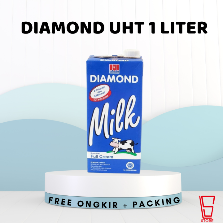SUSU DIAMOND UHT FULL CREAM 1lt | Lazada Indonesia