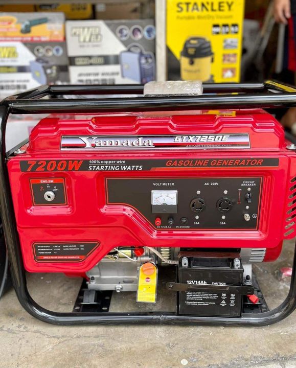 YAMADA Gasoline Generator GTX7250E | Lazada PH
