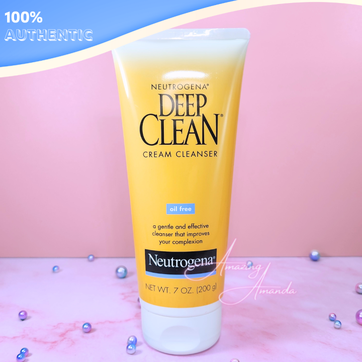 Neutrogena Deep Clean Cream Cleanser 7oz (200g) | Lazada PH