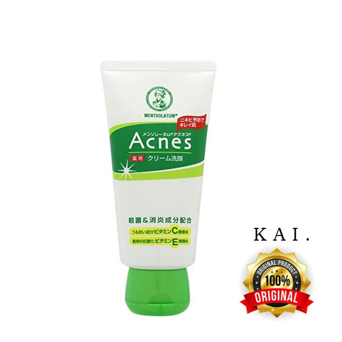 MENTHOLATUM ACNES Creamy Facial Wash 130g | Lazada PH