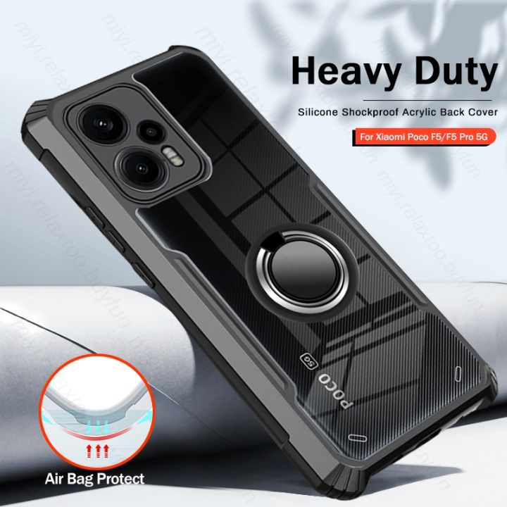 Poco F5 Pro 5G Heavy Duty Acrylic Shockproof Coque For Xiaomi Poco F5 ...