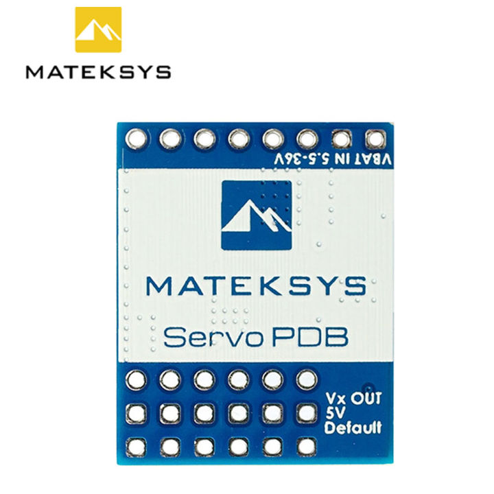 MATEK SERVO PDB with BEC 5.5-36V TO 5-8.2V for RC Airplane Fixed-Wing ...