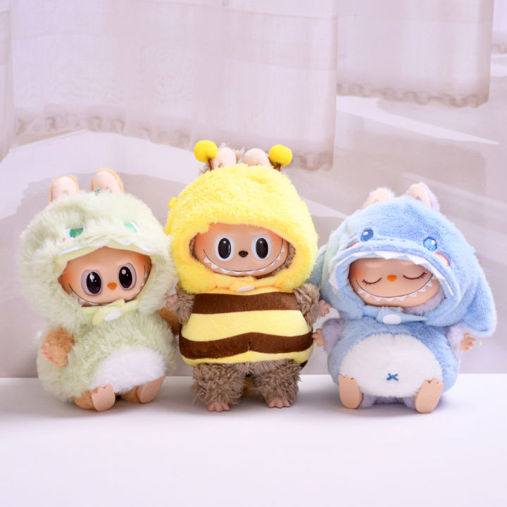 Labubu Doll Clothes Outfit Change Costume for 1st 2nd Gen Hang Tags Bee ...