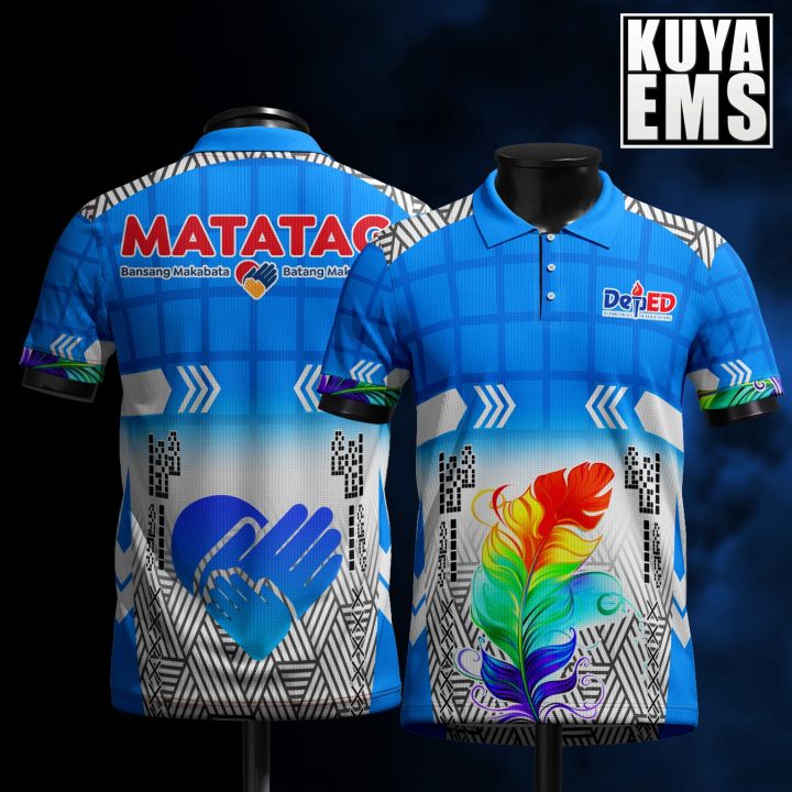 DEPED MATATAG POLO UNIFORM FULL SUBLIMATION POLO-Shirt FOR WOMEN AND ...