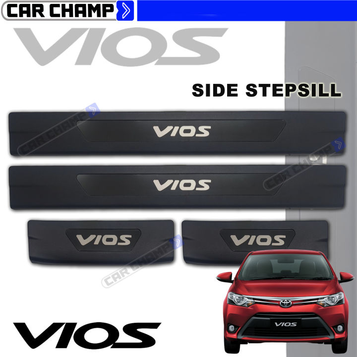 Toyota Vios 2014 to 2024 OEM Side Stepsill 3 VERSIONS 2014 2015 2016 ...