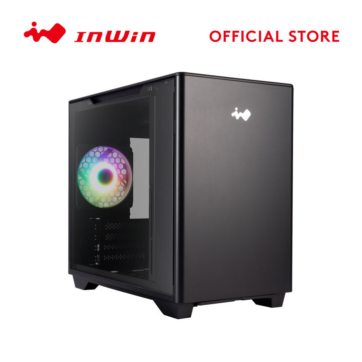 InWin A3 Mini Tower Minimalist Desktop Case Black (IW-CS-A3BLK-1AM120S ...