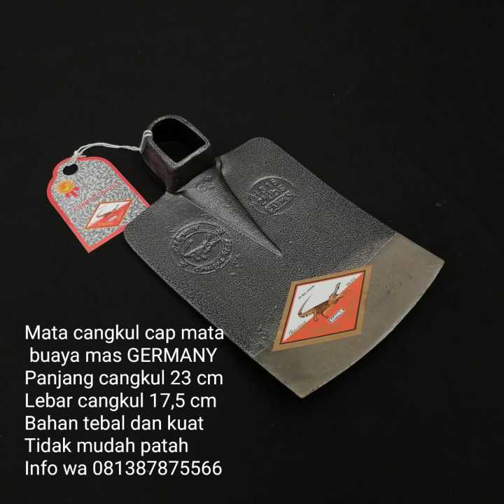 cangkul baja cap buaya mas germn original | Lazada Indonesia