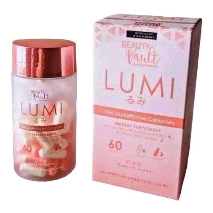 LUMI 24H GLUTA CAPSULES BY BEAUTY VAULT | Lazada PH