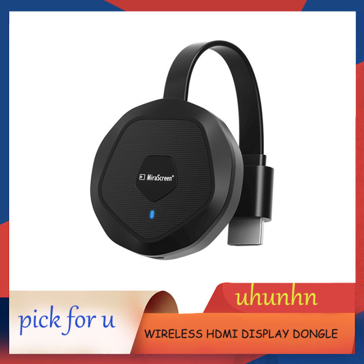 MiraScreen G28 Wireless Display Adapter Same Screen Device TV Stick ...