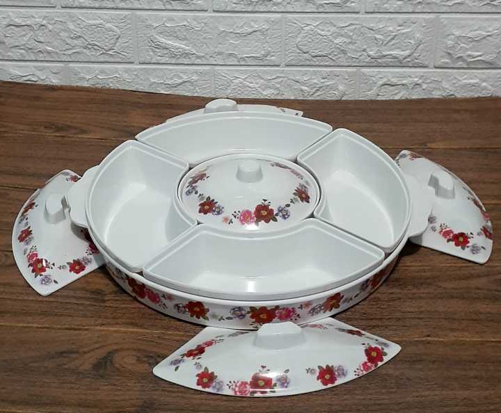 PROMO TERMURAH!!!PRASMANAN SET ORIGINAL MELAMINE | TEMPAT SAYURAN DAN ...