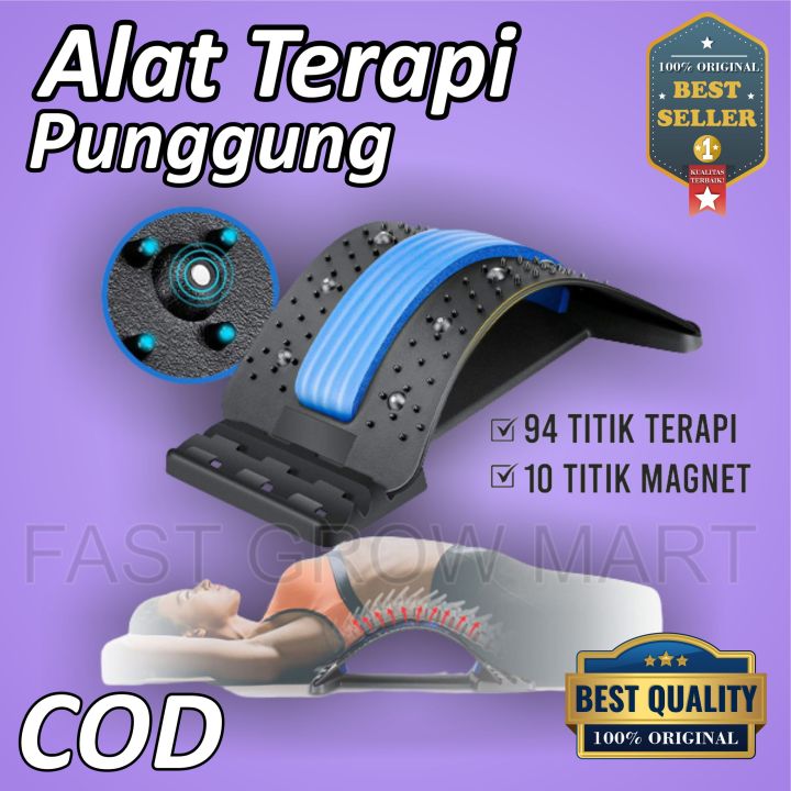 Alat Terapi Punggung Magnet Lumbar Spinal Support Relax - D869 | Lazada ...