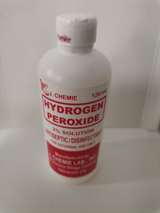 J. Chemie Hydrogen Peroxide 3% Solution (60ml 120ml) | Lazada PH