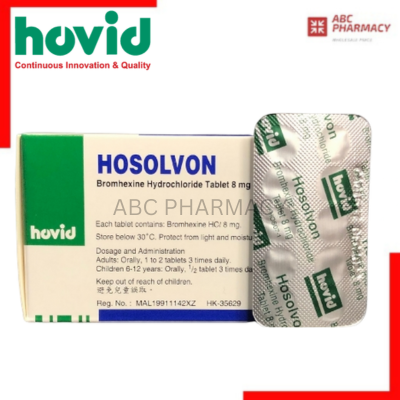 HOVID Hosolvon 10s / 100s (BOX) (EXP06/26) (Reduce the thickness of ...