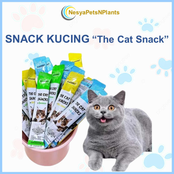 Snack Camilan Kucing The Cat Snack Penggemuk Kucing Snack Kucing ...