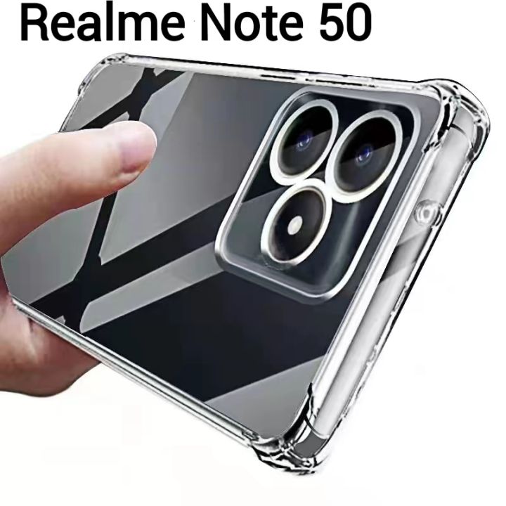 Realme C63/realme Note50(พร้อมส่งในไทย)เคสTPUใสกันกระแทกแบบคลุมกล้อง ...