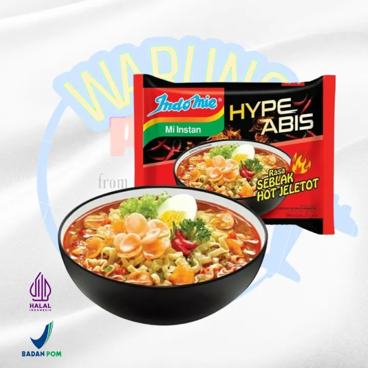 Indofood Authentic Indomie Hype Abis Seblak Hot Jeletot 75g Original ...
