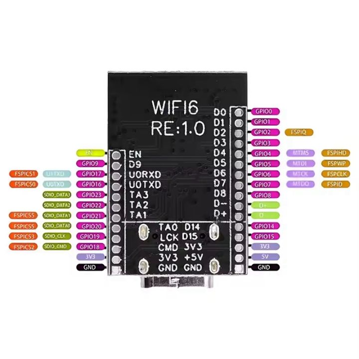 ESP32-C6 Development Board Bluetooth Wifi6 Module with Crystal ...
