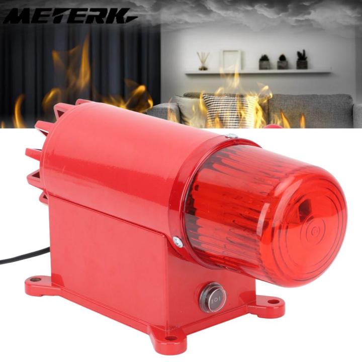 Industrial Alarm High Decibel Horn Sound Light Alarm Warning Lamp IP65 ...