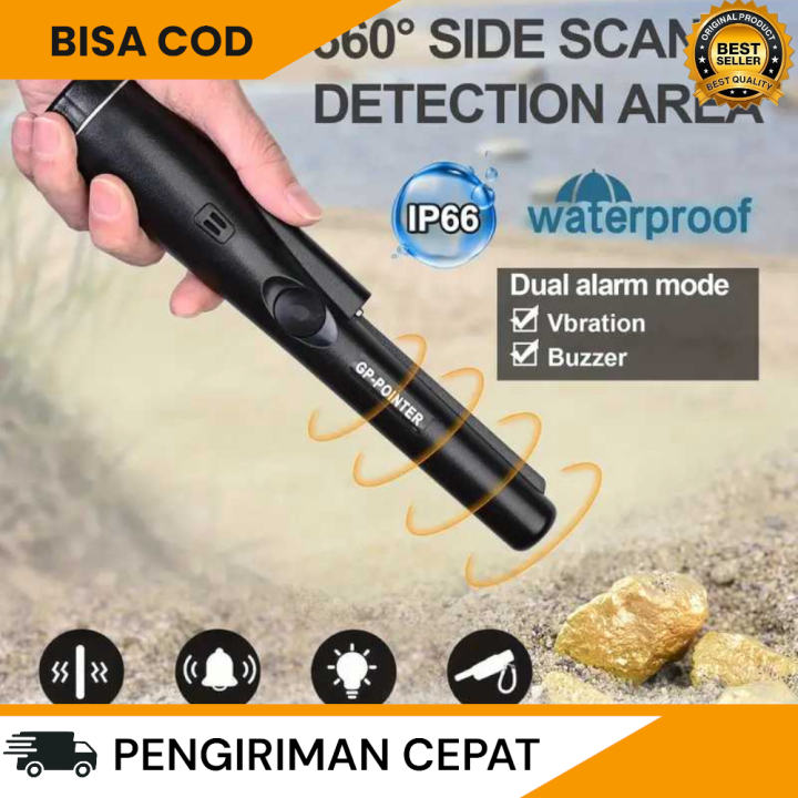 COD Detektor Logam GP-Pointer Detektor Logam Metal Pinpointer Garrett Waterproof / alat ...