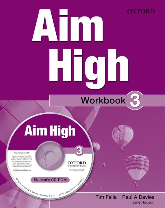 หนังสือ Aim High 3 : Workbook +CD (P) | Lazada.co.th