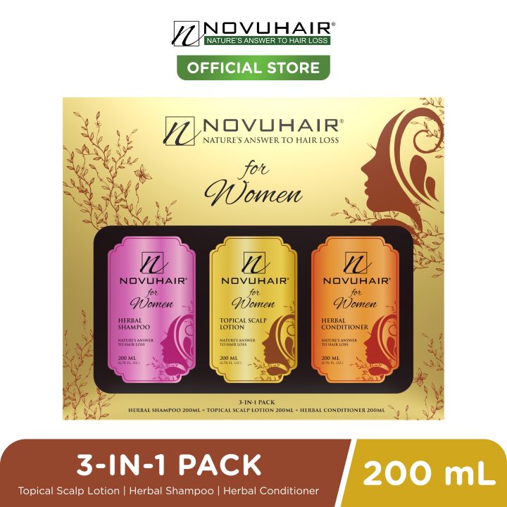 [EXCLUSIVE] Novuhair for Women Anti-Hairloss Anti-Hair Fall Anti-Dandruff Hair Regrowth ...