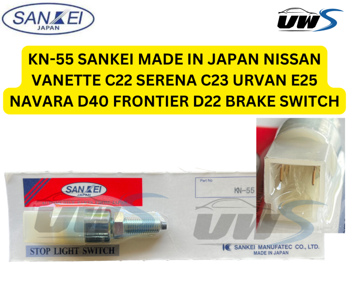 KN-55 SANKEI MADE IN JAPAN NISSAN VANETTE C22 SERENA C23 URVAN E25 ...