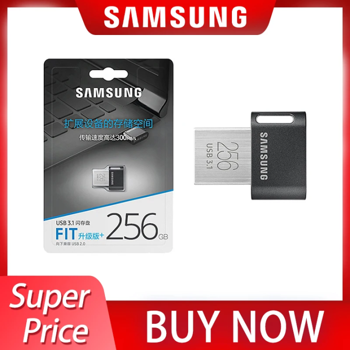 100% Original USB 3.1 Samsung FIT PLUS USB Flash Drive 64GB 128GB 256GB ...