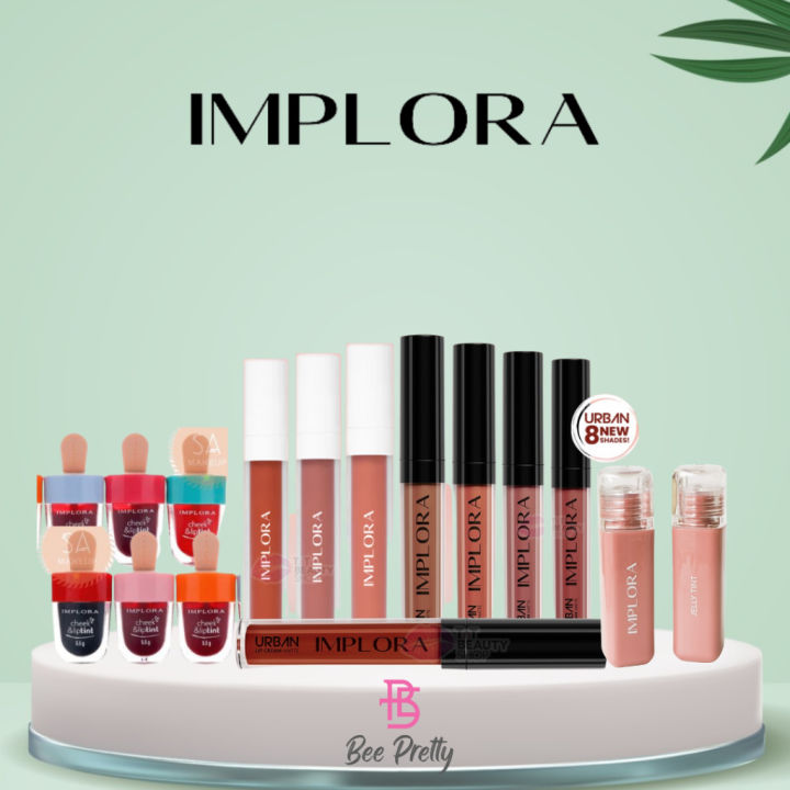 Implora Lip Product Series / Implora Jelly Tint / Implora Cheek and Lip ...