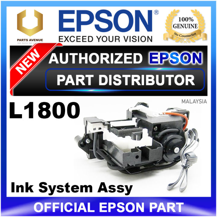 OFFICIAL EPSON L1800 Ink System Capping Station System EPSON L1800 Top ...