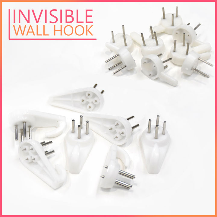 Wall Mount Hook Hanger Photo Frame Wall Hook Photo Picture Invisible ...