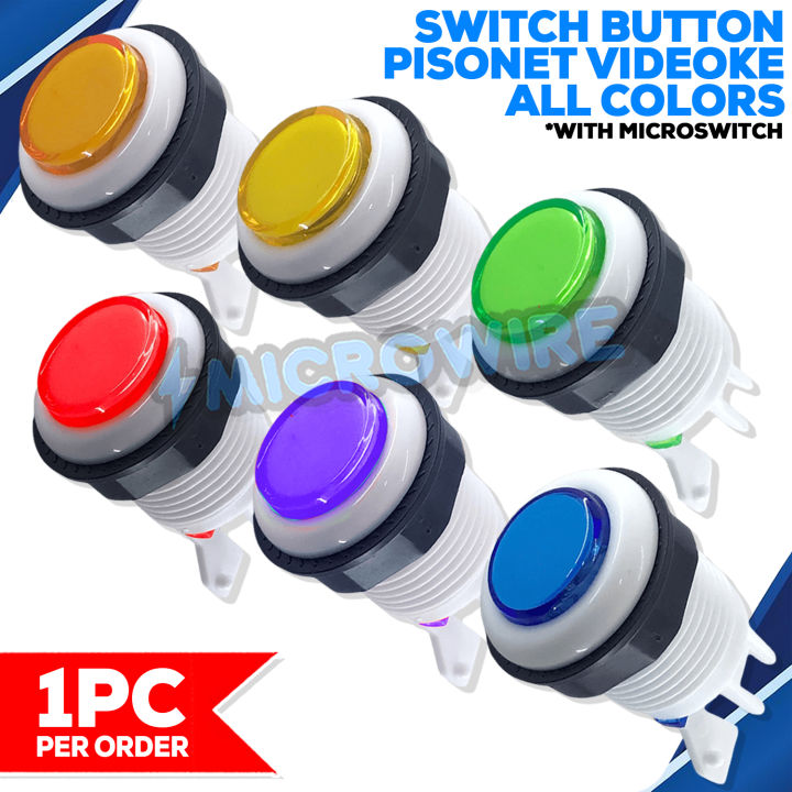 Switch button pisonet videoke all colors | Lazada PH