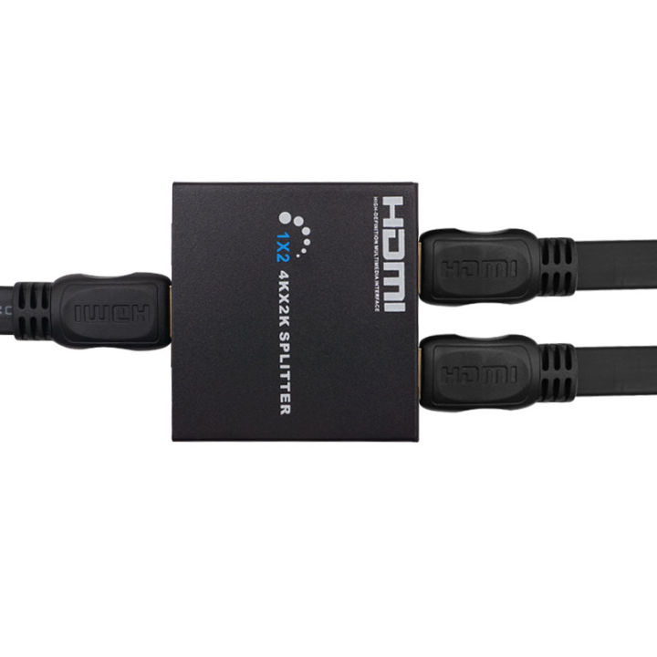 Hdmi distributor, screen splitter, one-in and two-out TV converter, 4k ...
