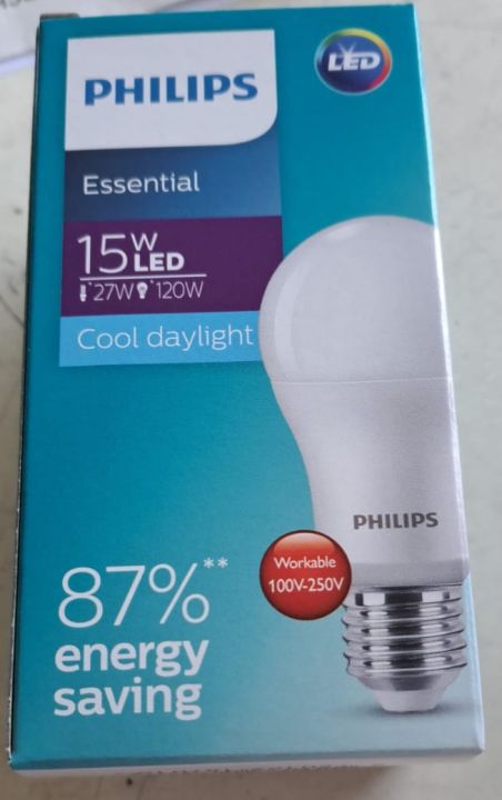 Led Philips Essential 15W / Philips Essential LED Bulb 15W | Lazada ...