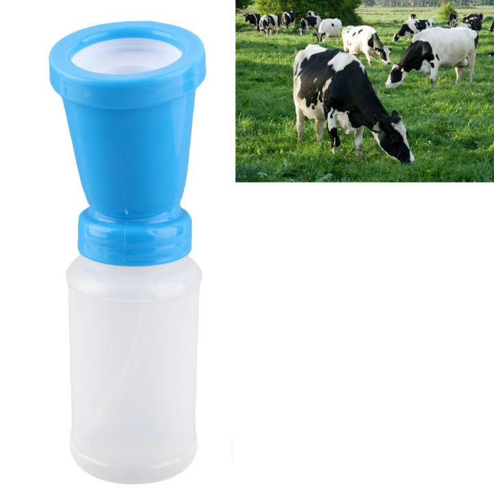 300ml Teat Dip Cup Green Non-Return Teat Dipper for Cow Sheep Goat ...