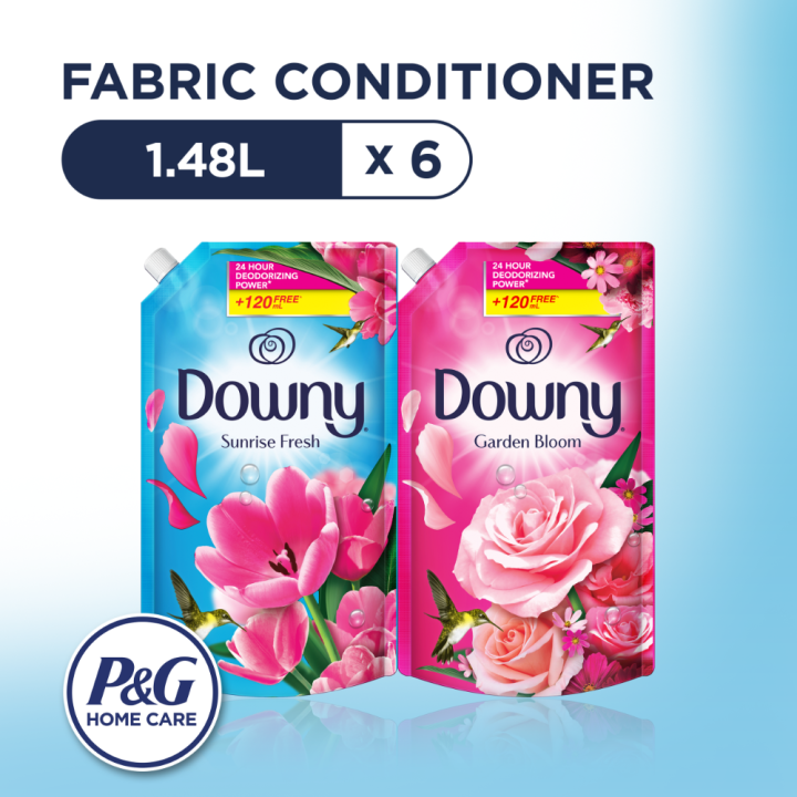 [Bundle of 6] Downy Fabric Conditioner Sunrise Fresh Garden Bloom 1.48L ...