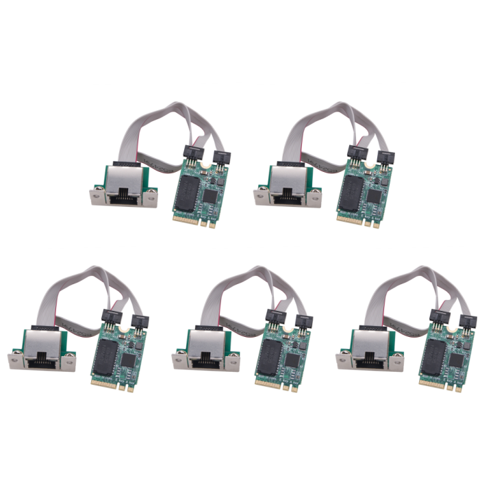M.2 Gigabit Lan Adapter 2.5G/1000/100Mbps RJ45 Network Card (M.2 A+E ...