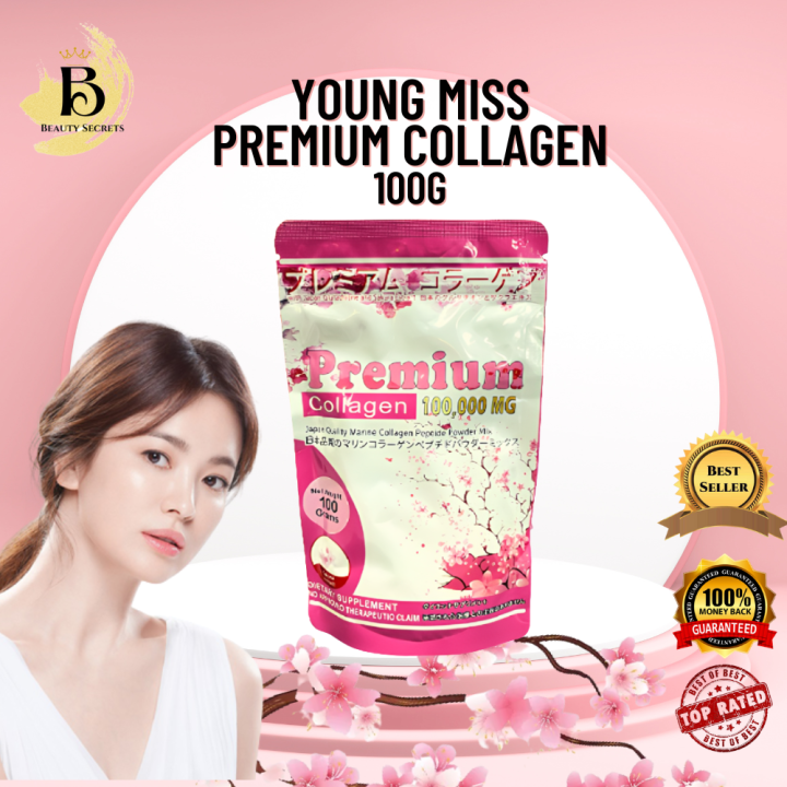 EFFECTIVE Premium Collagen 100,000mg by Young Miss, Japan Quality ...
